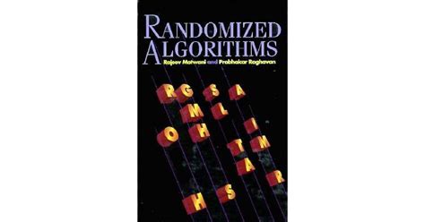 Randomized Algorithms By Rajeev Motwani