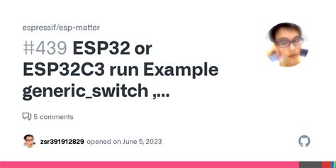 Esp32 Or Esp32c3 Run Example Genericswitch Unlimited Restart Con