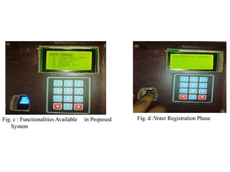 secure electronic voting system using fingerprint technique pptx
