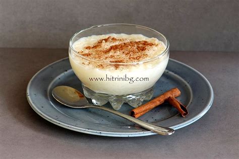 Мляко с ориз и канела класика Домашни хитрини