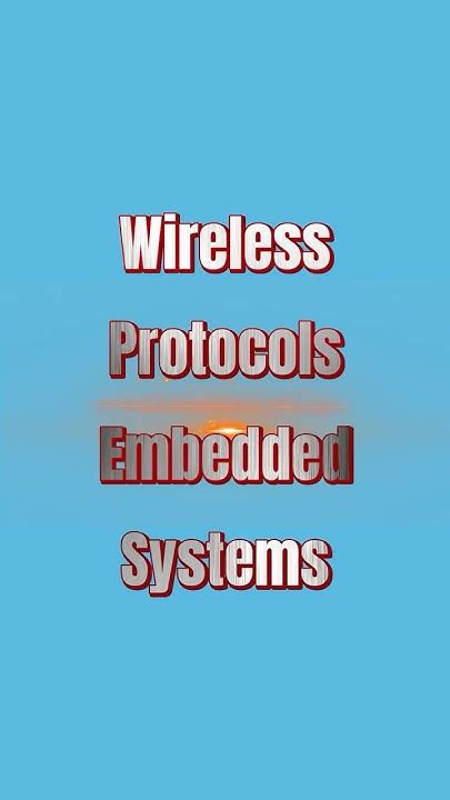 Wireless Communication Ble And Wi Fi 🌐📶 Embeddedengineer Embeddedsystems Programming Youtube