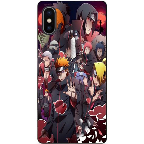 Силиконовый бампер чехол Candy для Iphone XS Max с рисунком Наруто ...