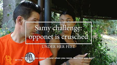 Samy Challenge Opponent Is Crushed Uynder Her Feet Fightingdream