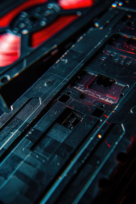 A Detailed View Of A Computer Motherboard Showcasing Its Intricate Circuitry And Components