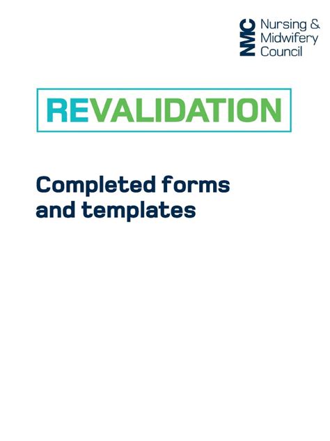 Ukglobalassetssitedocumentsrevalidationcompleted Revalidation Forms And Templates Pdf Pdf