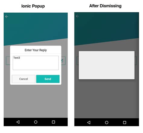 Unwanted Popup Remnant Android Ionic V1 Ionic Forum