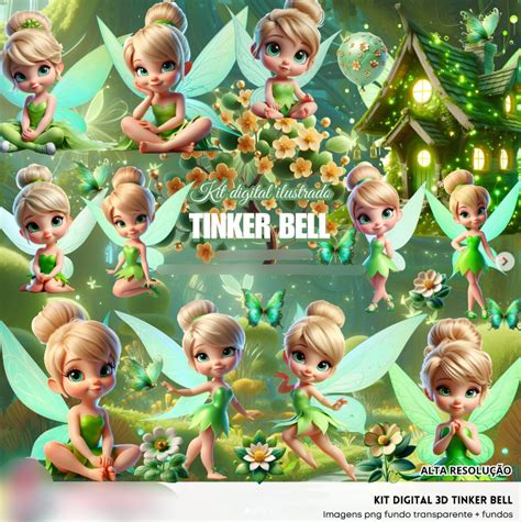 Kit Digital Tinker Bell Fanddy