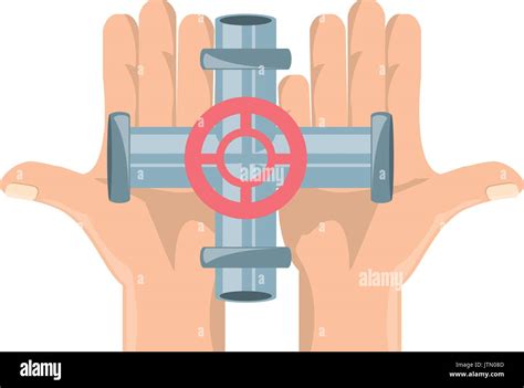 Pipe Plumbing Symbol Stock Vector Image Art Alamy