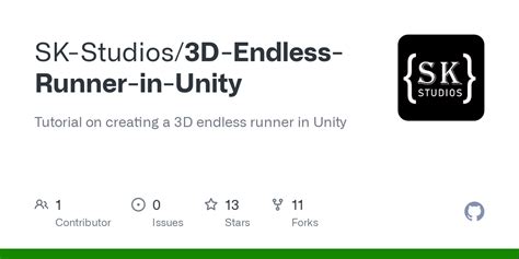 GitHub SK Studios D Endless Runner In Unity Tutorial On Creating A D Endless Runner In Unity