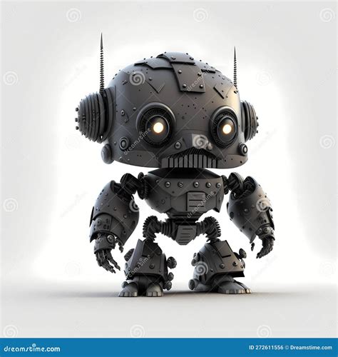 Tiny Rebel Character Robot Generative AI Stock Illustration Illustration Of Rebel Claw