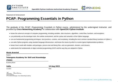 pythonprogramming aravind akula