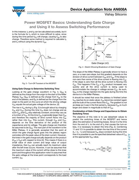 Mosfet On And Off Timepdf