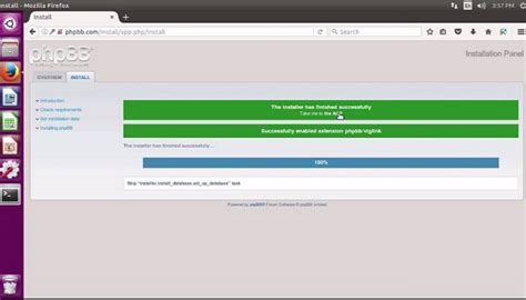 how to install phpbb on ubuntu looklinux