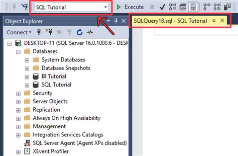 Select Database