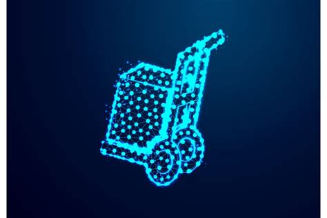 Shopping Trolley Connection And Disconnection Concept Line