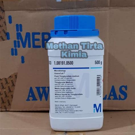 Promo Fluid Thioglycolate Medium Thioglikolat Medium Merck Diskon 33