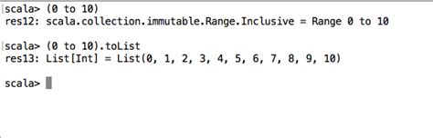 scala repl not printing range stack overflow