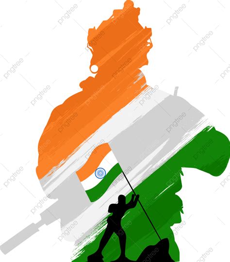 India Day Vector Hd Images Happy Flag Day India Background Army