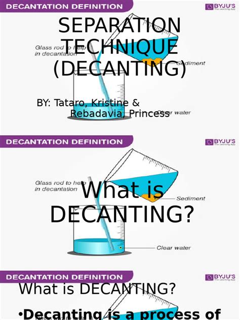 Separation Technique Pdf