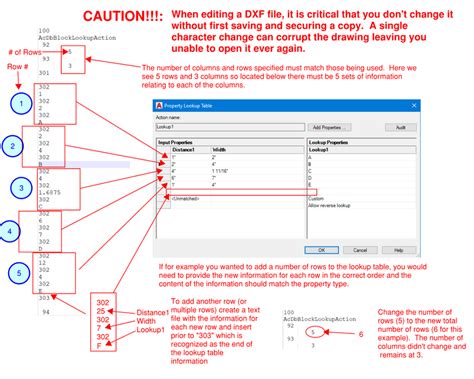 Importing Excelcsv Data Into Property Lookup Table For Dynamic Blocks