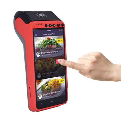GPRS 5 5 Inch Touch Screen Order Machine Handheld Android POS Terminal For Lottery HCC Z100