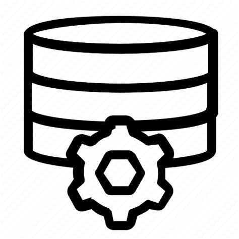 Database Server Settings Setup Icon Download On Iconfinder