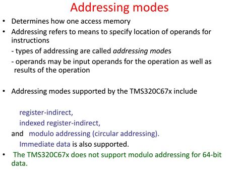 ppt architecture and instruction set of the c6x processor powerpoint