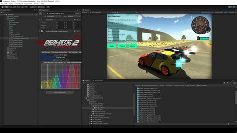 Unity Tutorial Using Realistic Engine Sounds 2 With Realistic Car Kit