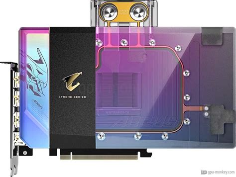 GIGABYTE AORUS GeForce RTX XTREME WATERFORCE WB G Vs GIGABYTE AORUS GeForce RTX