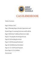 CAS Handbook 23 24 Pdf CAS HANDBOOK Table Of Contents Page 2 What Is CAS Page 3 Planning