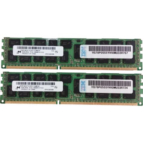 EM16 8205 IBM Power7 E4B 16GB 2x8GB Memory DIMMs 1066 MHz 2Gb DDR3 DRAM
