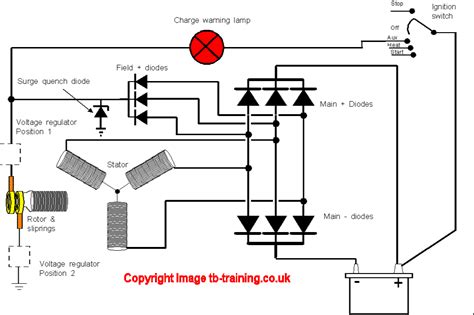 Alternator Voltage Regulator Circuit