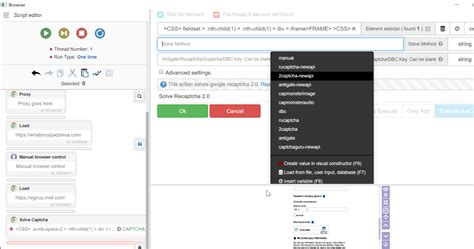 Browser Automation Studio Tutorial Lesson 2 Solving Recaptcha