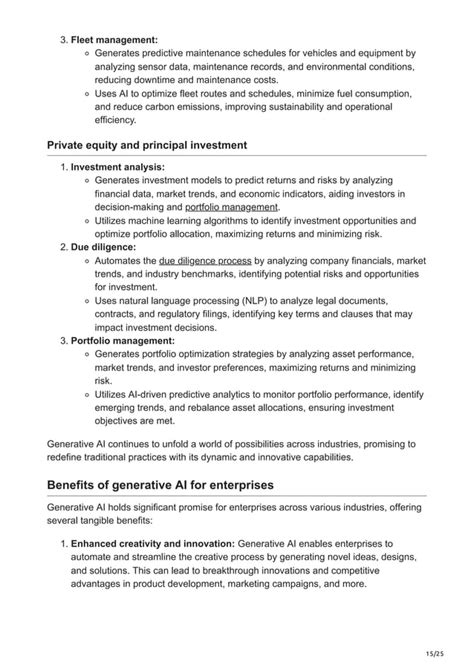 Enterprise Ai Use Cases Benefits And Solutionspdf