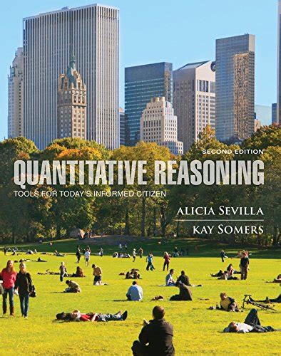 Quantitative Reasoning Tools For Todays Informed Citizen 9780470592717 Slugbooks