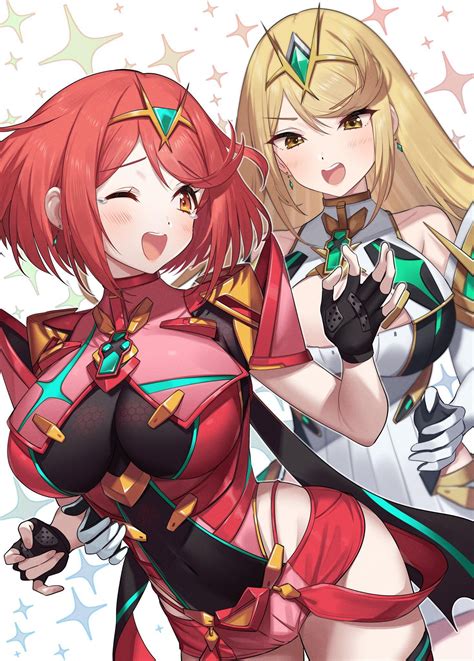 Pyra And Mythra By Green322green R Xenoblade Chronicles