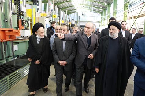 کویرتایر گزارش تصویری حضور دکتر رئیسی در کارخانه کویرتایر1