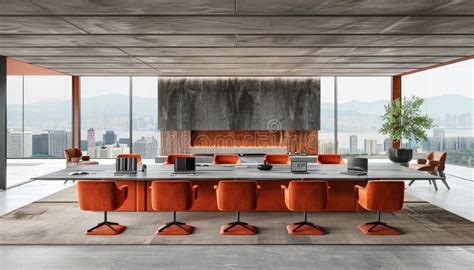 Collaborative Workspace With Colleagues Using Laptops And Documents On