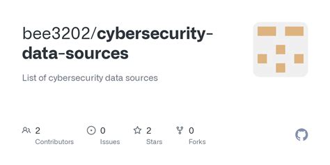 Github Bee3202cybersecurity Data Sources List Of Cybersecurity Data