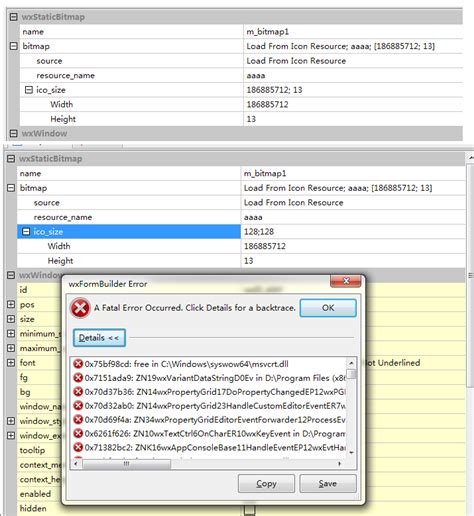Bug Program Crash When Modifying Icon Size In Wxstaticbitmap · Issue