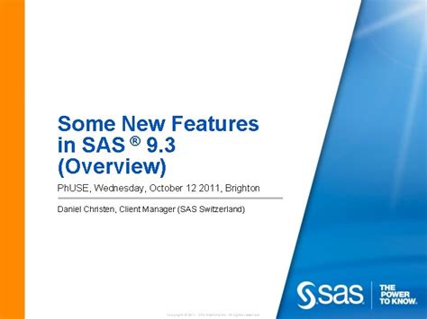 some new features in sas 9 3 overview