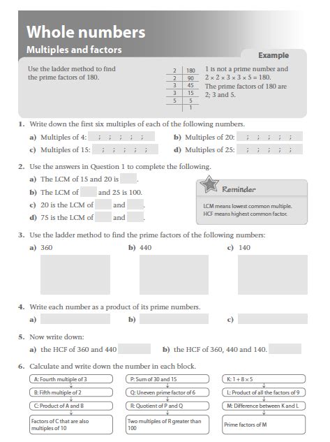 Grade 8 Whole Numbers Oxford University Press Southern Africa