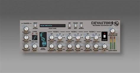 Devastor 2 Multiband Distortion Plugin By D16 Group On Sale For 35 Usd