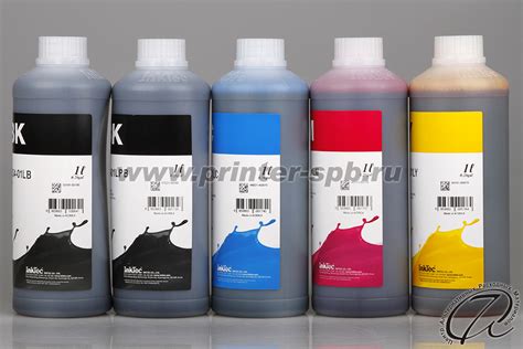 Набор чернил Inktec (Инктек) H7064-01L | Цвета пять | 5х1000мл.