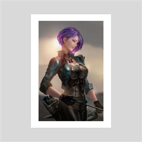 Fire Emblem Three Houses Shamir An Art Print By Cglas Inprnt