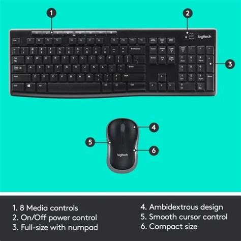 Logitech Mk270 Wireless Keyboard And Mouse Combo For Windows At Rs 929 Piece Logitech Keyboard