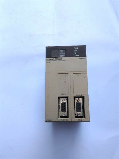 Omron C200HE CPU42 E Programmable Controller CPU Unit With C200HW C0M06 EV1 Industrial SOL Pte Ltd