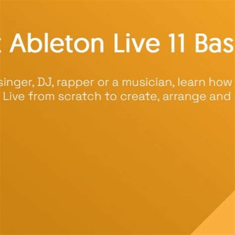 stream ableton live 11 basics by lost stories academy listen online