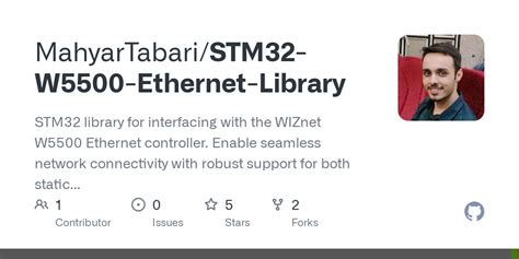 GitHub MahyarTabari STM32 W5500 Ethernet Library STM32 Library For Interfacing With The