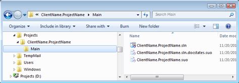 Recommendations For Setting Up A Visual Studio Solution For TFS Imar Spaanjaars Com